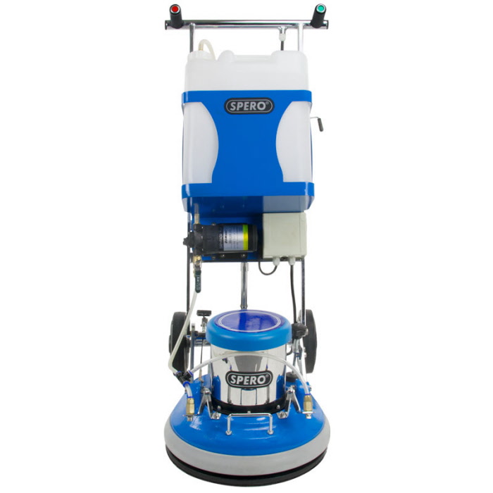 17 inch 1100Watt Boen en schrobmachine met actieve achterwielen ...