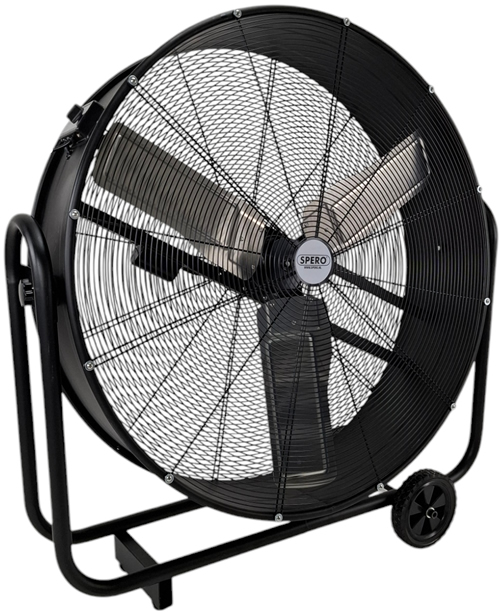 13200 m3/h - 90cm Fan Industrie Vloerventilator Kantelbaar - SPV900 ...