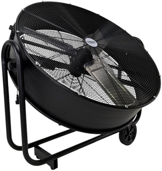 13200 m3/h - 90cm Fan Industrie Vloerventilator Kantelbaar - SPV900 ...