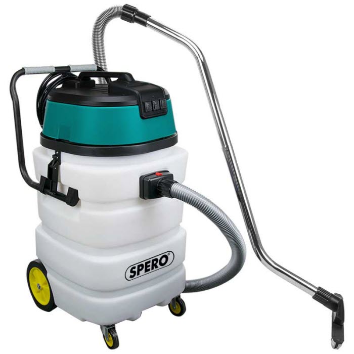 3000Watt - 90Liter Kunststof tank Industrie Stof & Waterzuiger met ...