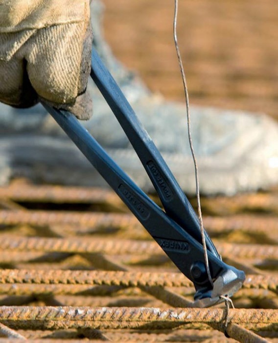 Zwarte kracht monier vlechttang PRO 300mm Lang