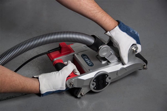 Muurfrees met hardmetalen wormwiel MF2001 - Incl. Freeswiel 25mm