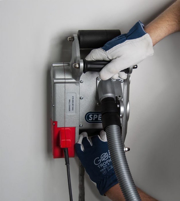 Muurfrees met hardmetalen wormwiel MF2001 - Incl. Freeswiel 25mm