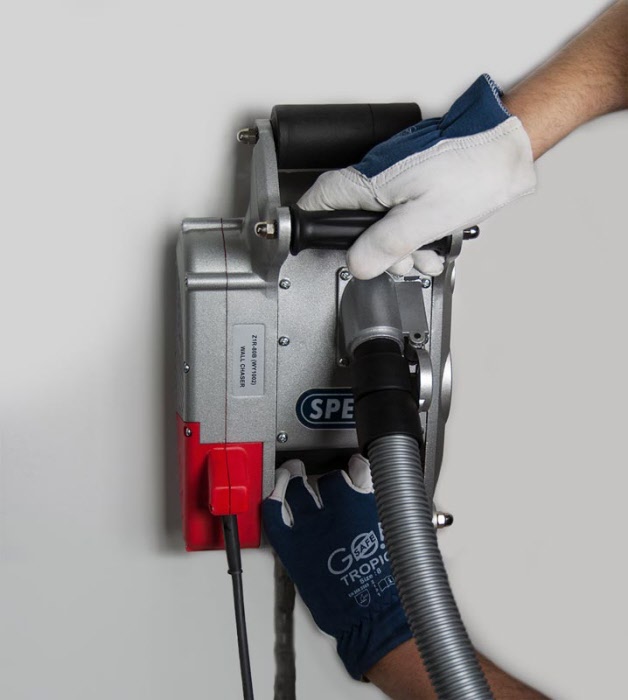 Muurfrees met hardmetalen wormwiel MF2001 - Incl. Freeswiel 25mm